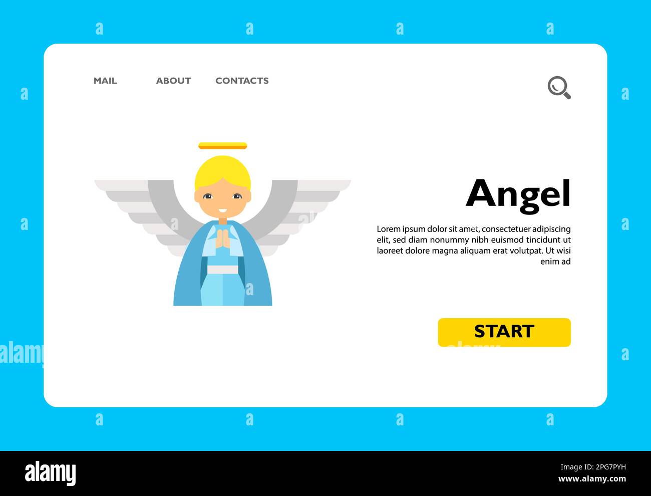 Guardian angel logo hi-res stock photography and images - Alamy