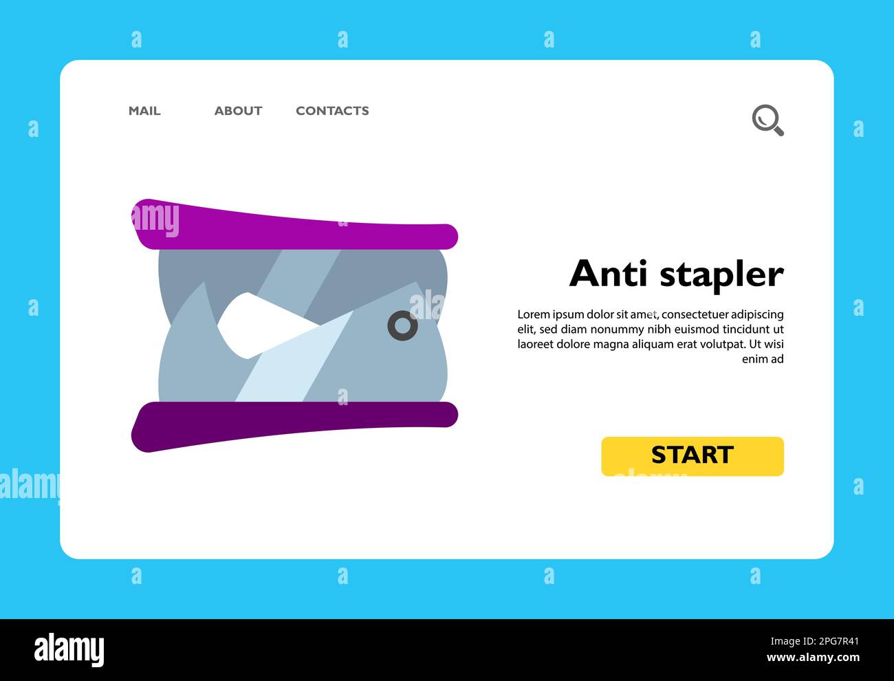 Anti stapler icon Stock Vector Image & Art - Alamy