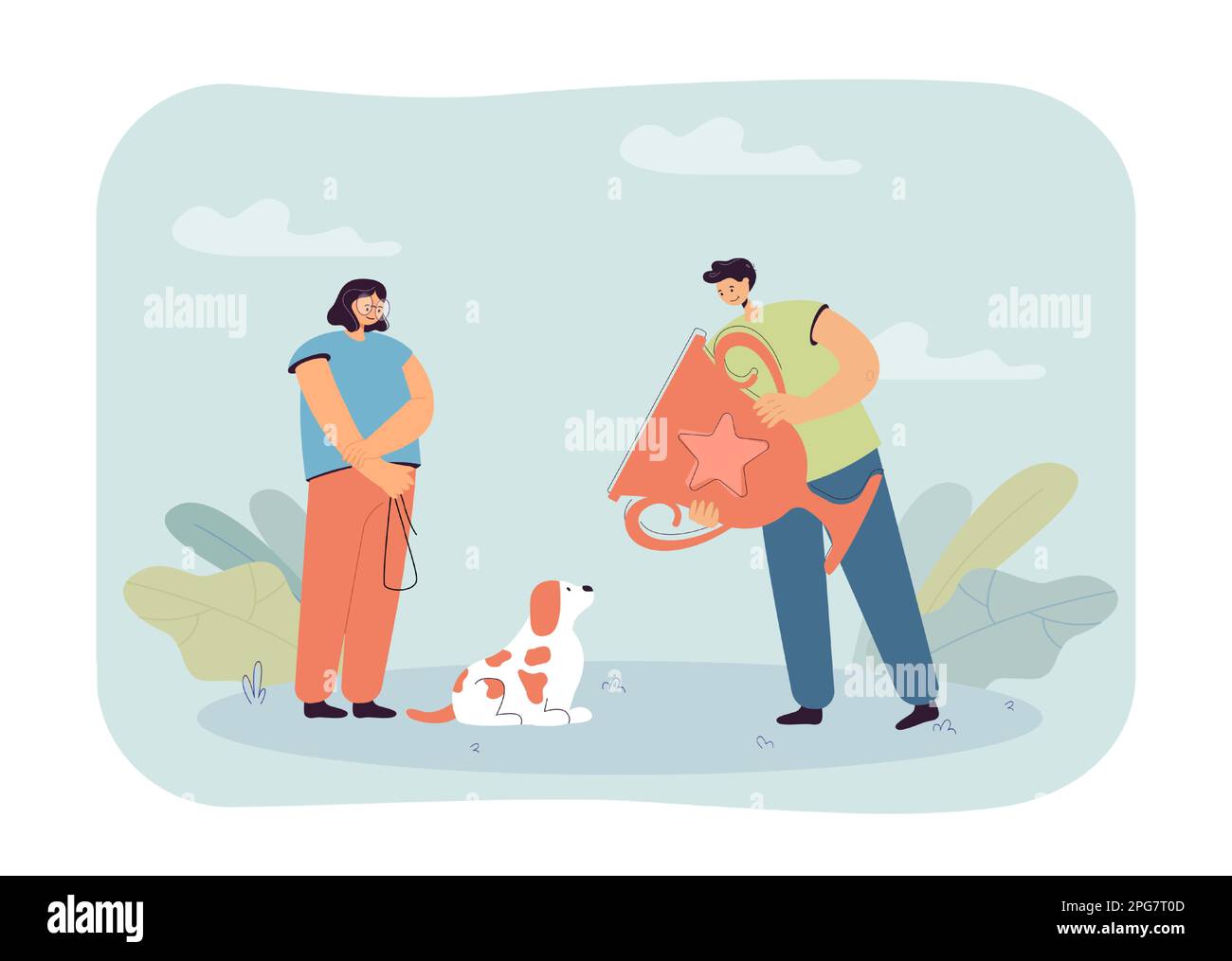 Prize giving ceremony Stock Vector Images - Alamy