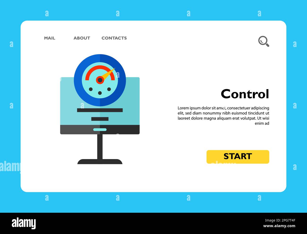 Evaluation process control Stock Vector Images - Alamy