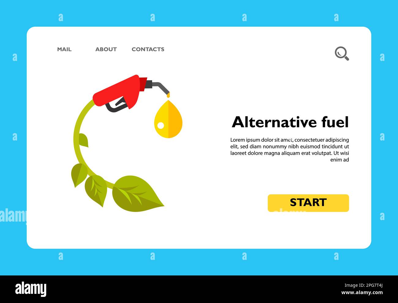 Mobile recycling vehicle Stock Vector Images - Alamy