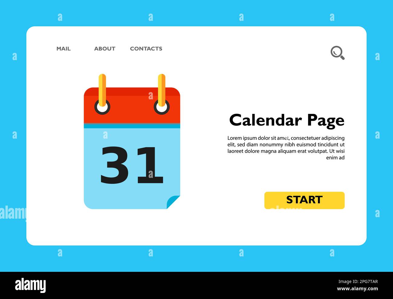 Loose leaf page Stock Vector Images - Alamy