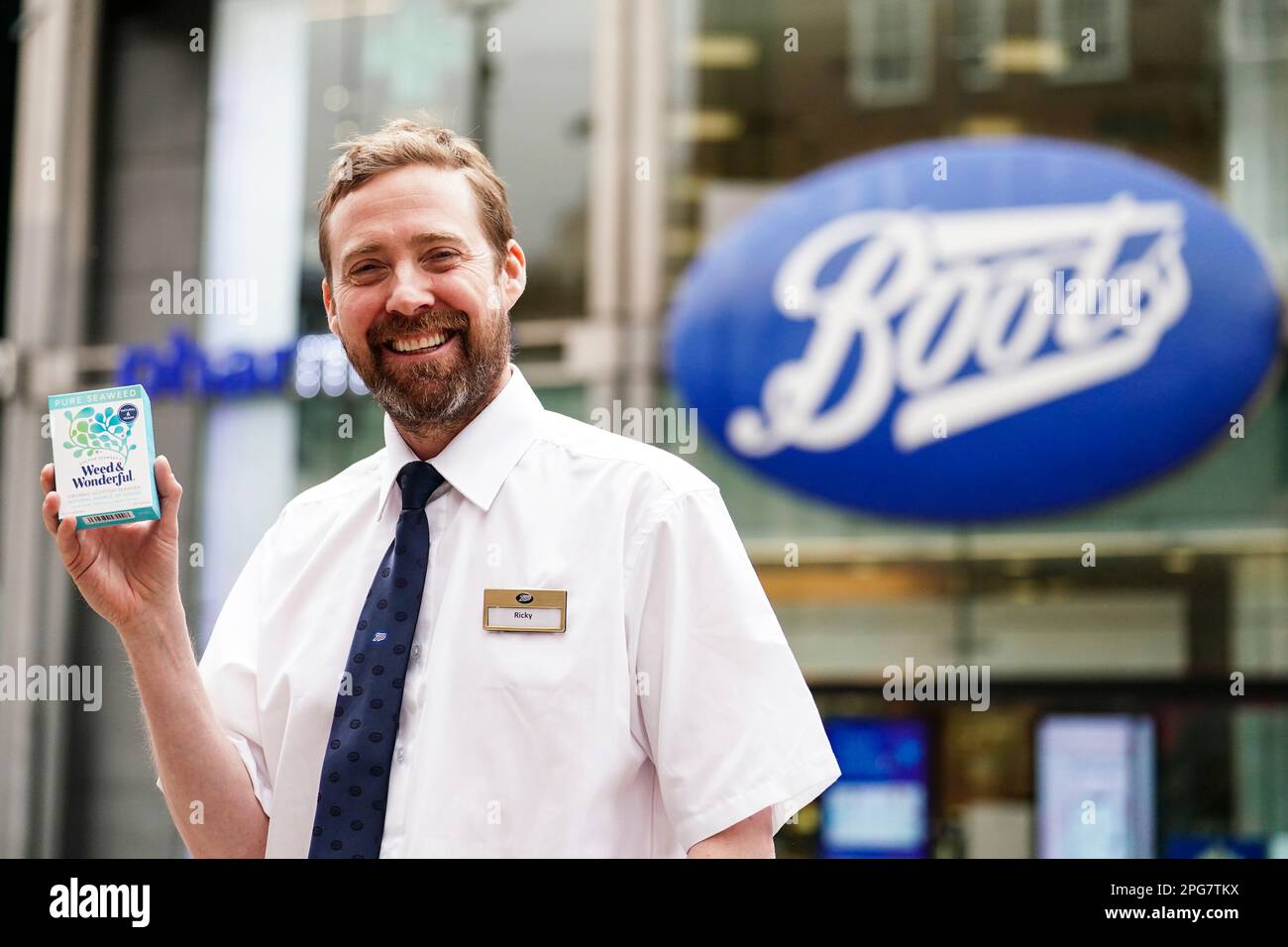Ricky Wilson from the Kaiser Chiefs during a photo call in his role as ...