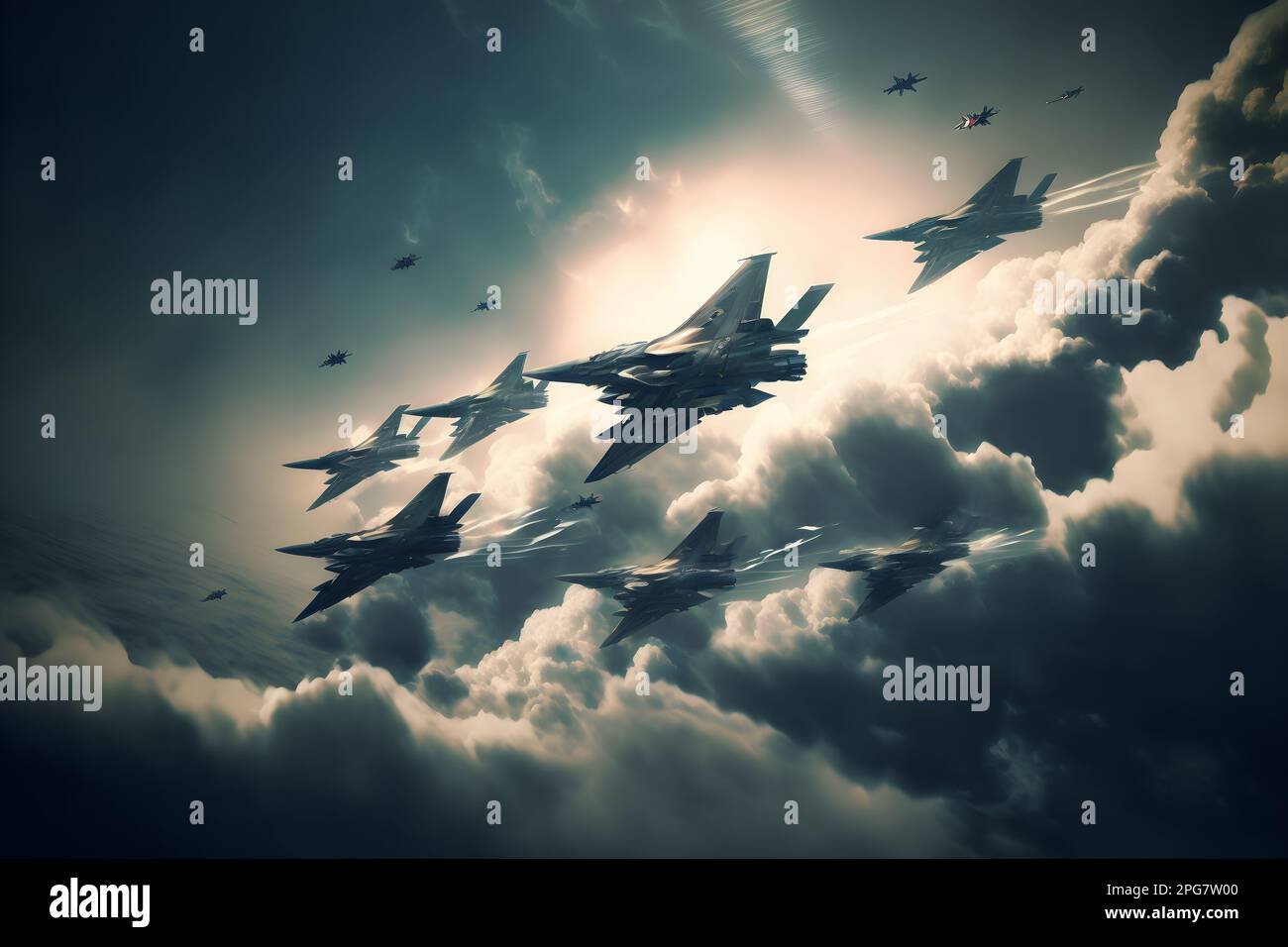 Multiple aircraft performance hi-res stock photography and images - Alamy