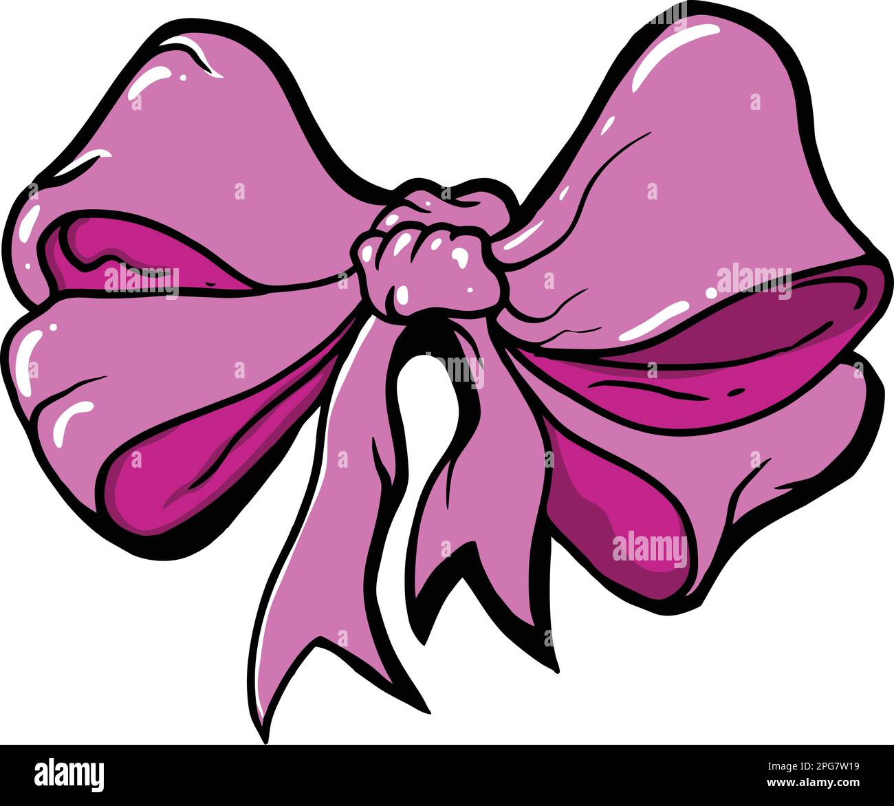 Large red christmas ribbon Stock Vector Images - Alamy