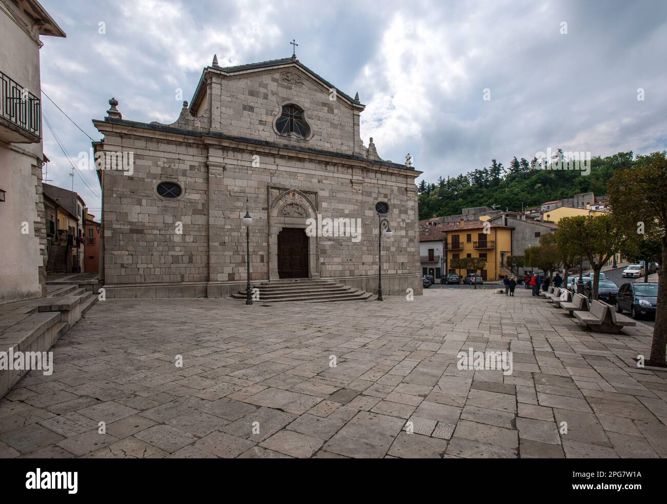 Cathedral of Bisaccia, Irpinia, Campania, Italy Stock Photo - Alamy