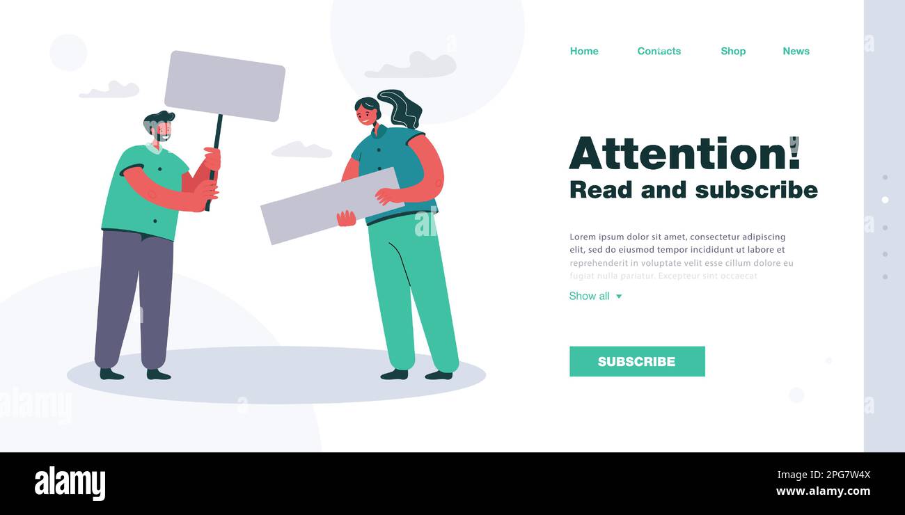 Demonstrating woman Stock Vector Images - Alamy