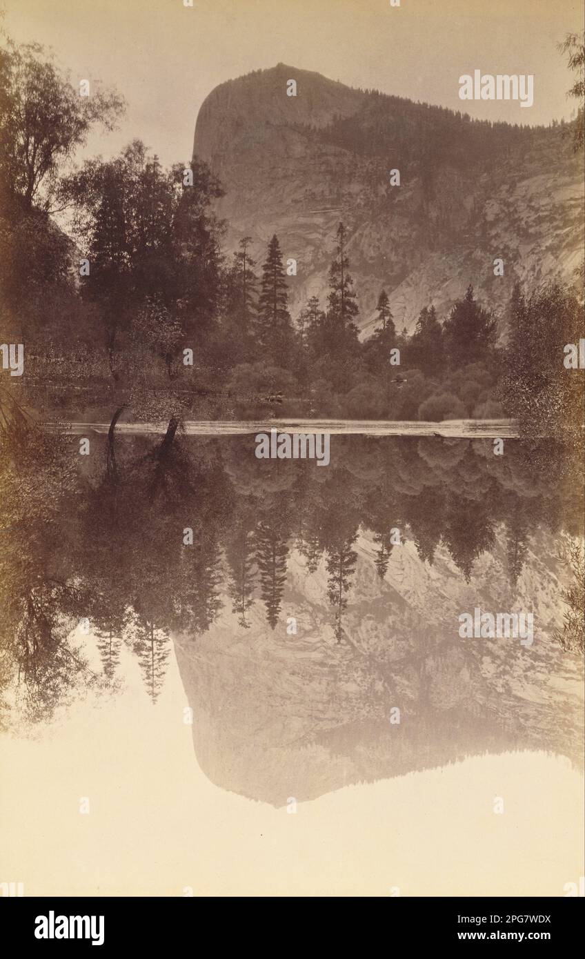 Mount Watkins, Yosemite about 1872 by Carleton E. Watkins Stock Photo ...