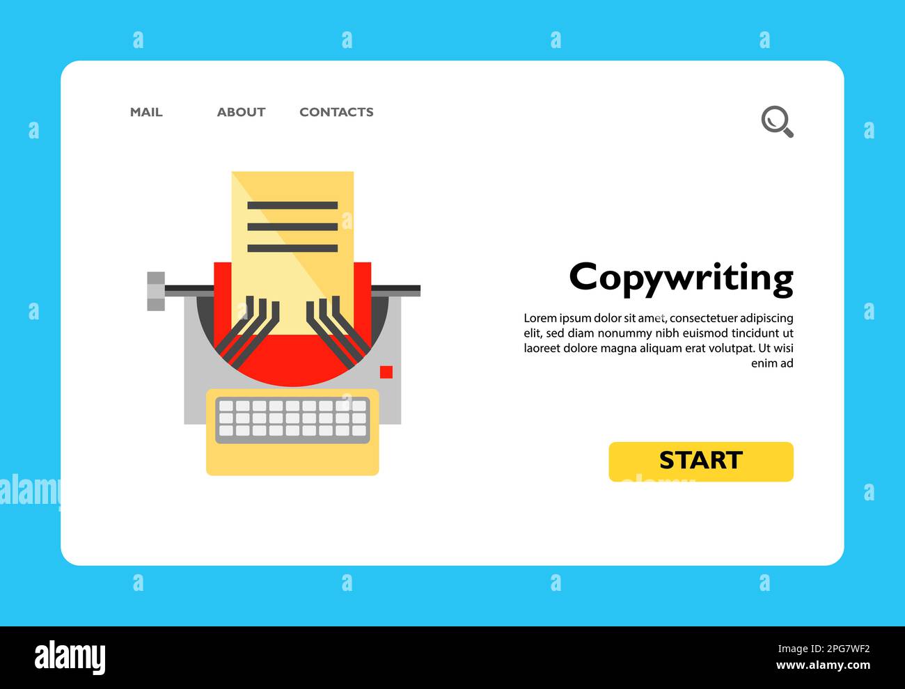 Copying writing Stock Vector Images - Alamy