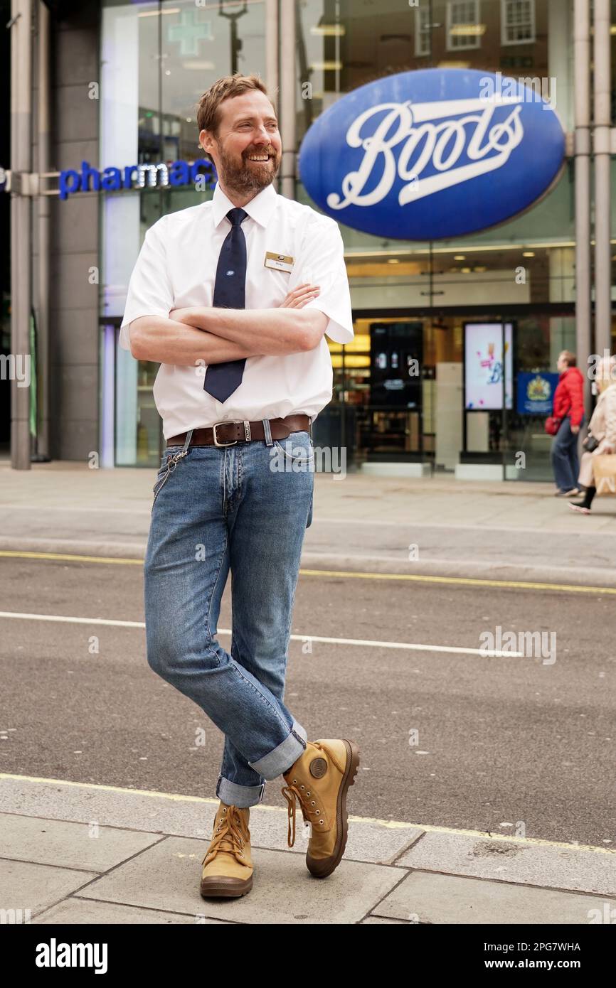 Ricky Wilson from the Kaiser Chiefs during a photo call in his role as ...