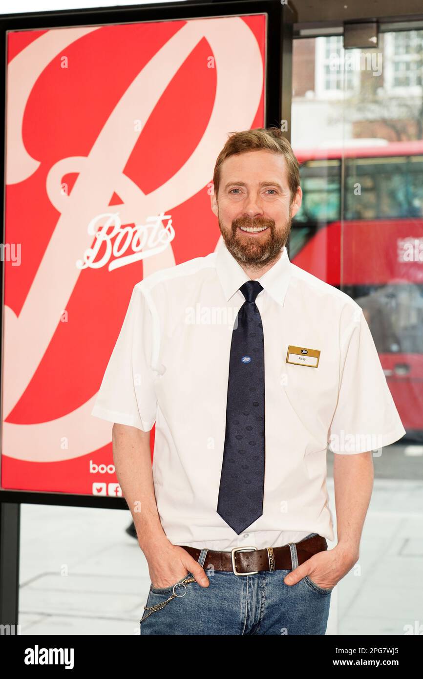 Ricky Wilson from the Kaiser Chiefs during a photo call in his role as ...