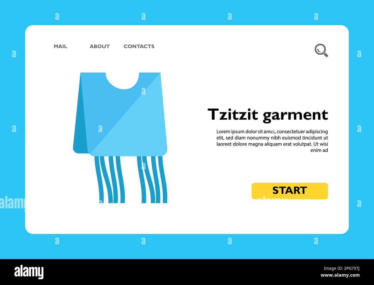 Tzitzit Stock Vector Images - Alamy