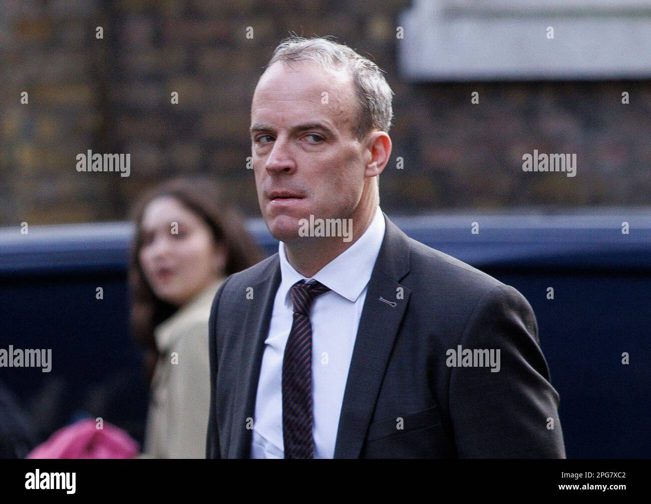 London, UK. 21st Mar, 2023. Dominic Raab, Deputy Prime Minister, Lord ...