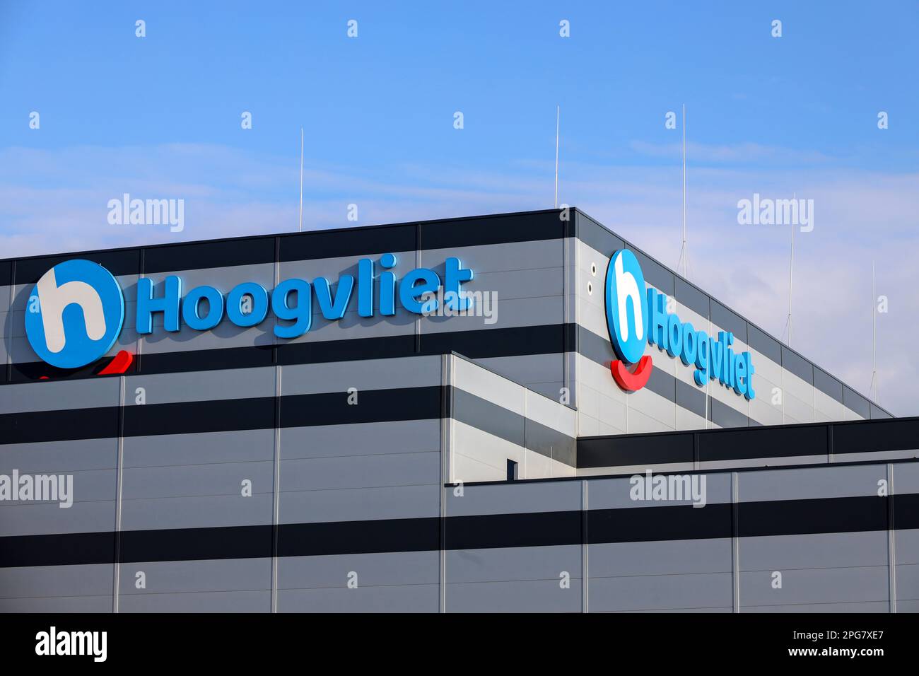 Hoogvliet warehouse and distributioncenter in Bleiswijk in the ...