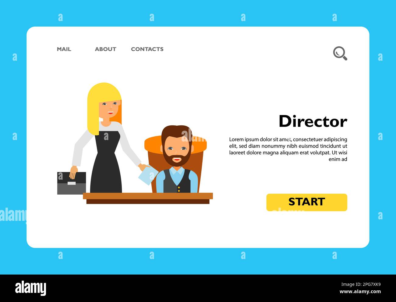 Chief executive director Stock Vector Images - Alamy