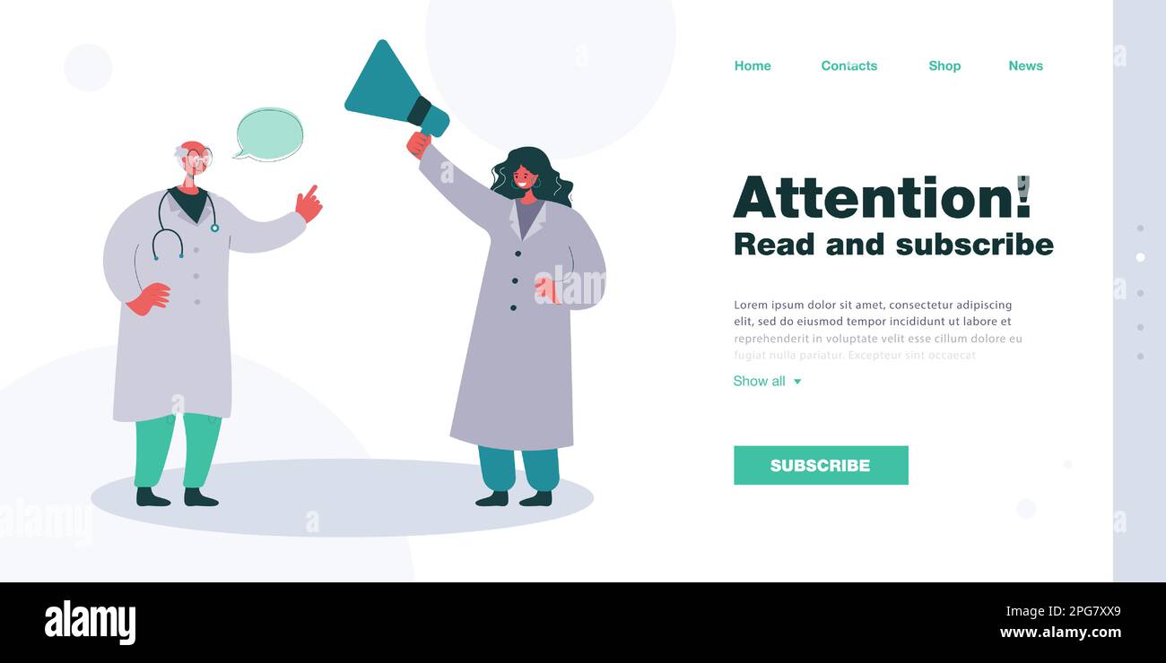 Smiling woman doctor in uniform Stock Vector Images - Alamy