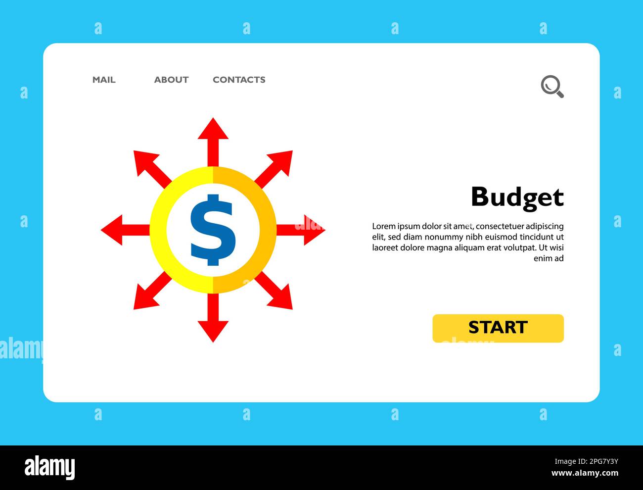 Total budget Stock Vector Images - Alamy