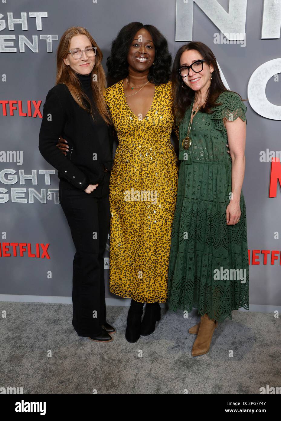 Los Angeles, Ca. 20th Mar, 2023. Julia Gunn, Nicole Tossou, Marney ...
