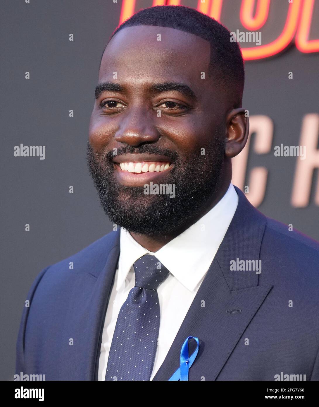 Los Angeles, USA. 20th Mar, 2023. Shamier Anderson arrives at the ...