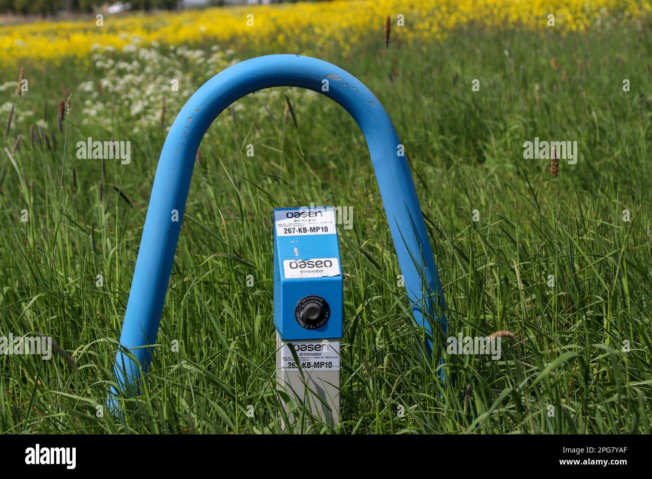 Cathodic protection of a water pipe from Oasen in the Zuidplaspolder in ...