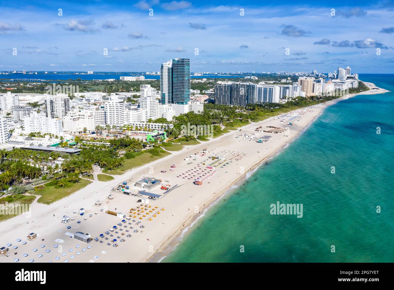 Luftaufnahme von miami beach hi-res stock photography and images - Alamy