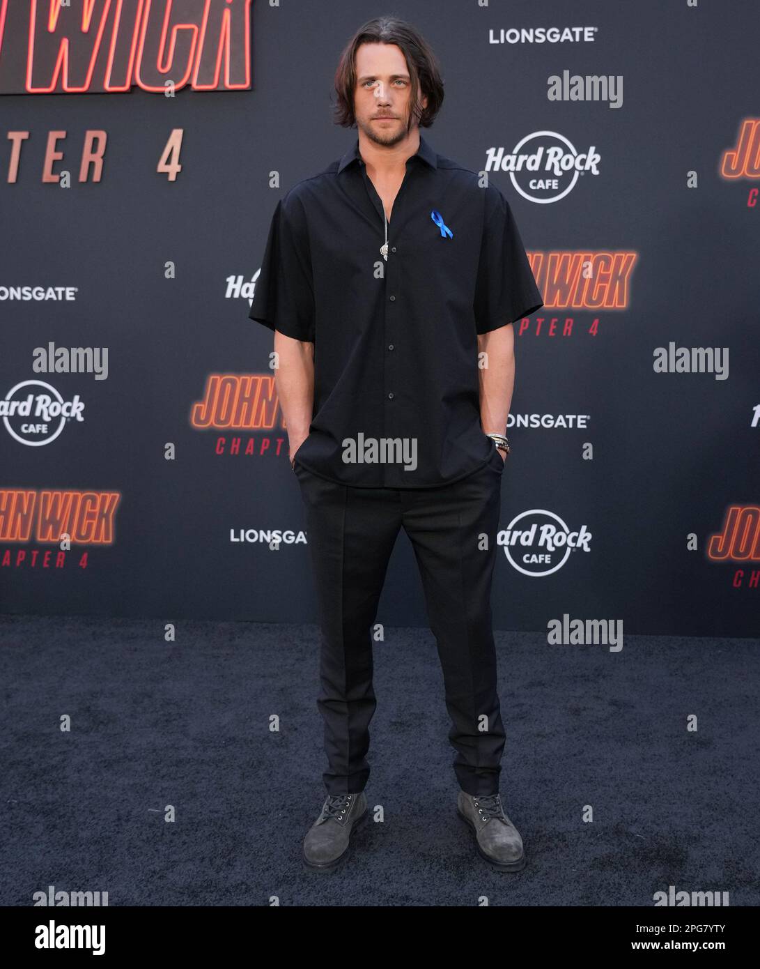 Los Angeles, USA. 20th Mar, 2023. Ben Robson arrives at the Lionsgate's ...