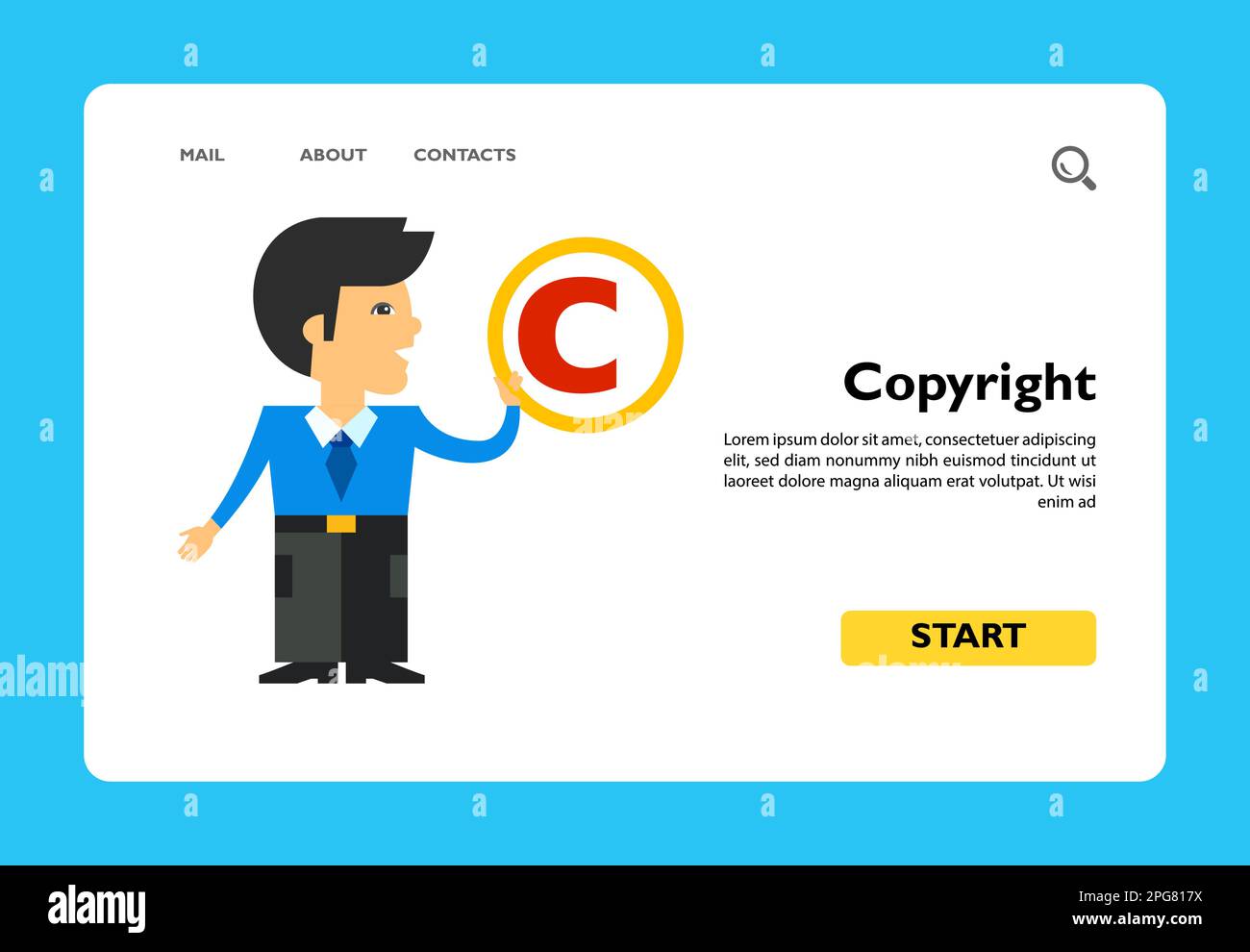 Copyright Symbol Icon Stock Vector Image & Art - Alamy