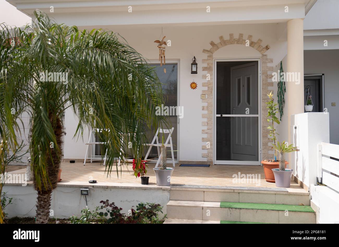 The house in Tremithousa, Cyprus where Janice Hunter was killed by her ...