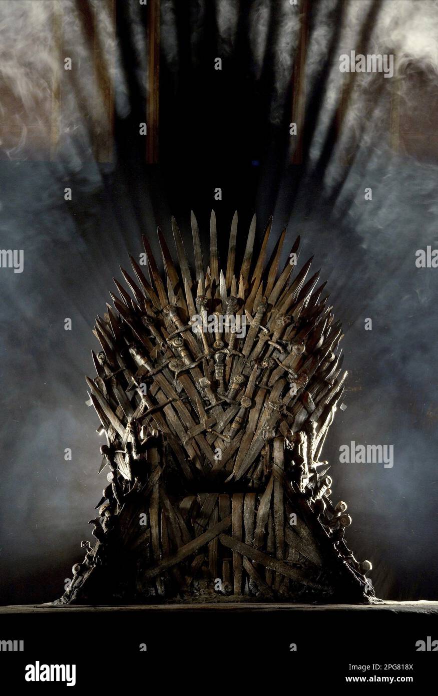 Game of Thrones The Throne Of Swords Stock Photo - Alamy