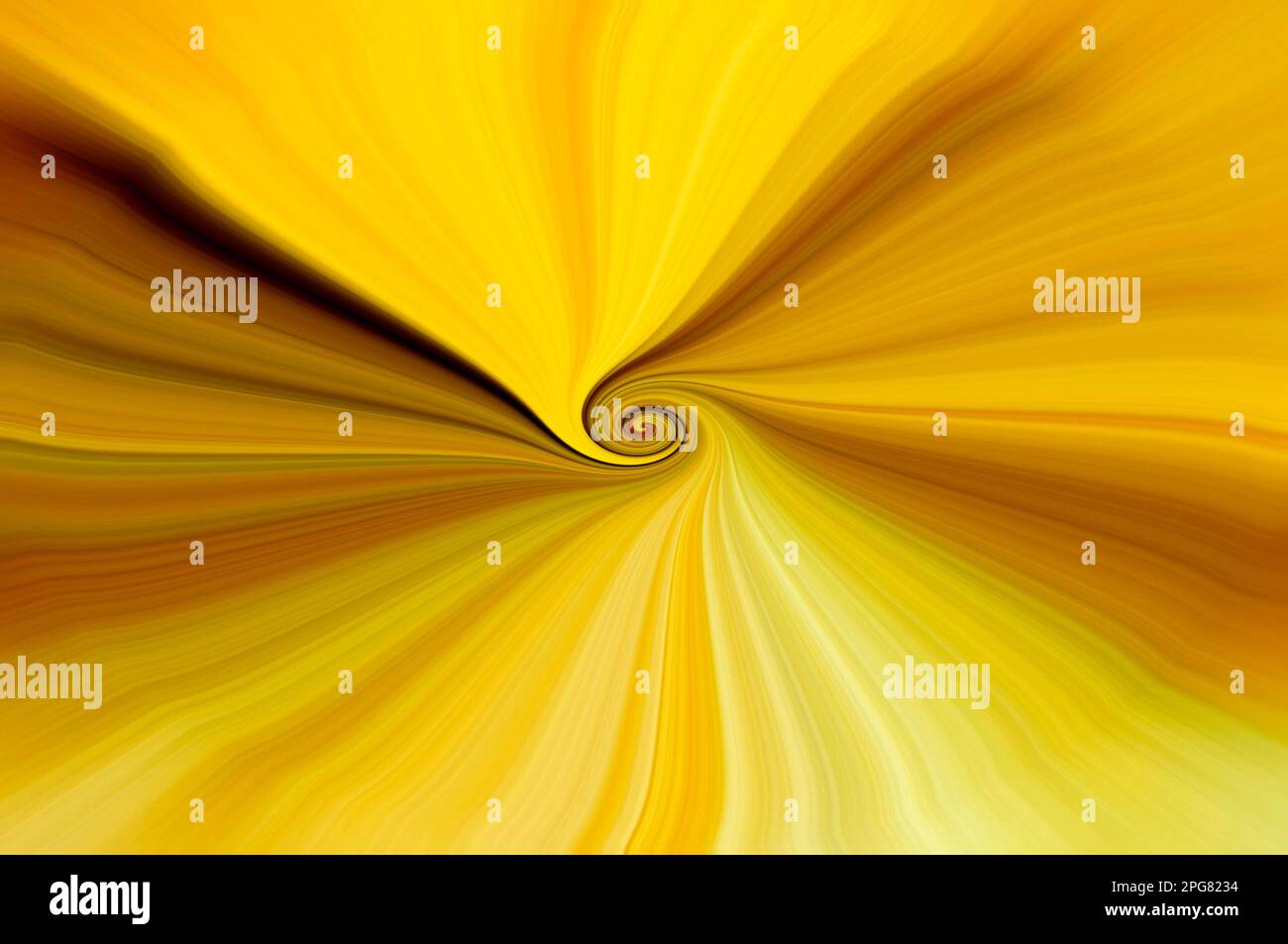 Yellow Swirl Background