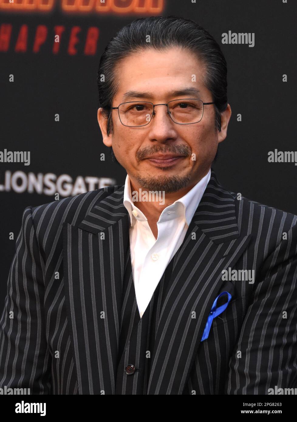 Hollywood, California, USA 20th March 2023 Actor Hiroyuki Sanada ...