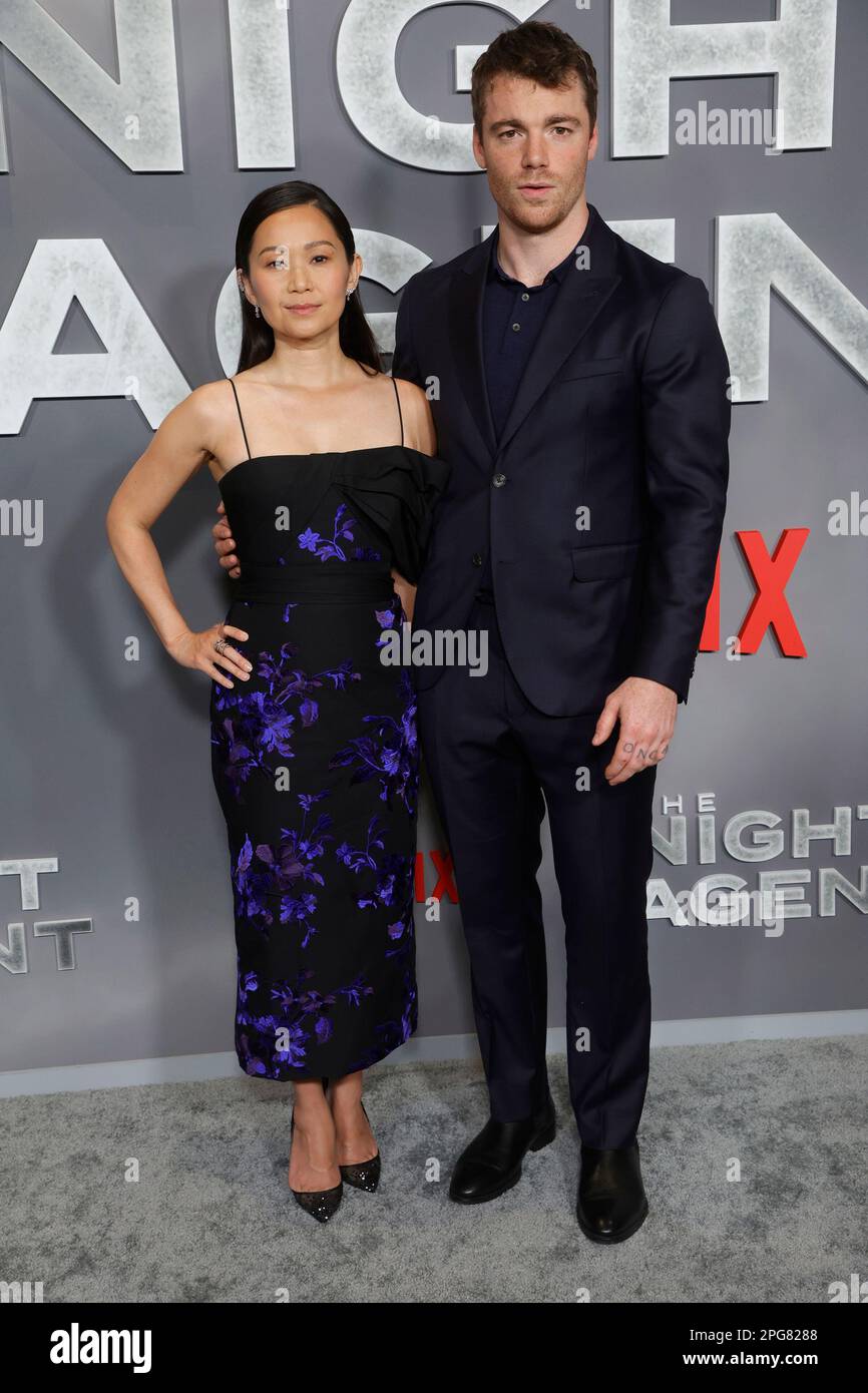 Los Angeles, Ca. 20th Mar, 2023. Hong Chau, Gabriel Basso at The Night ...