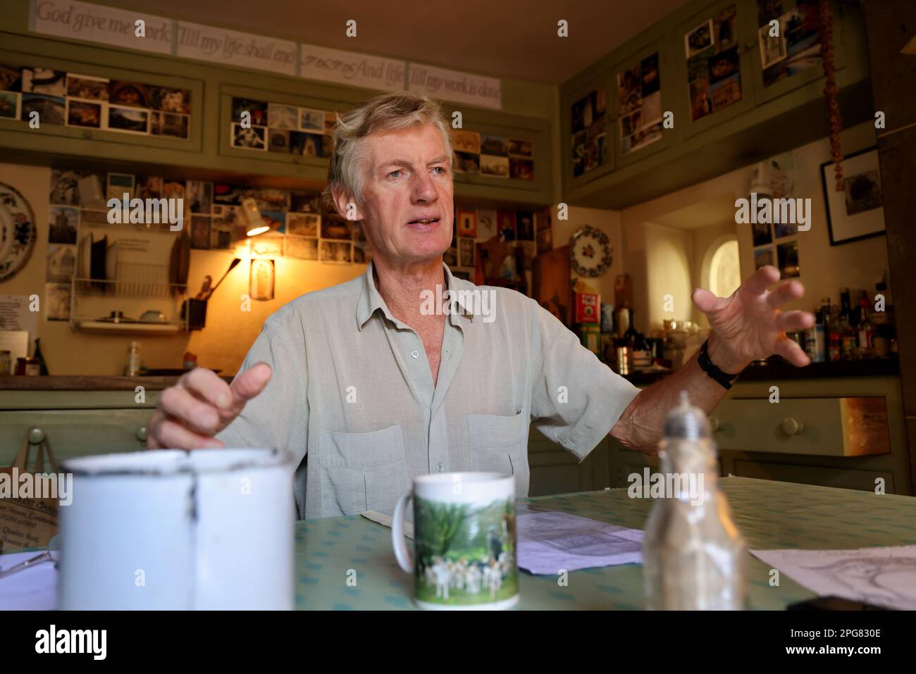Rory Young, at home in Cirencester Stock Photo - Alamy