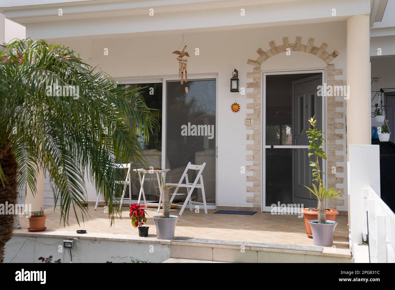 The house in Tremithousa, Cyprus where Janice Hunter was killed by her ...