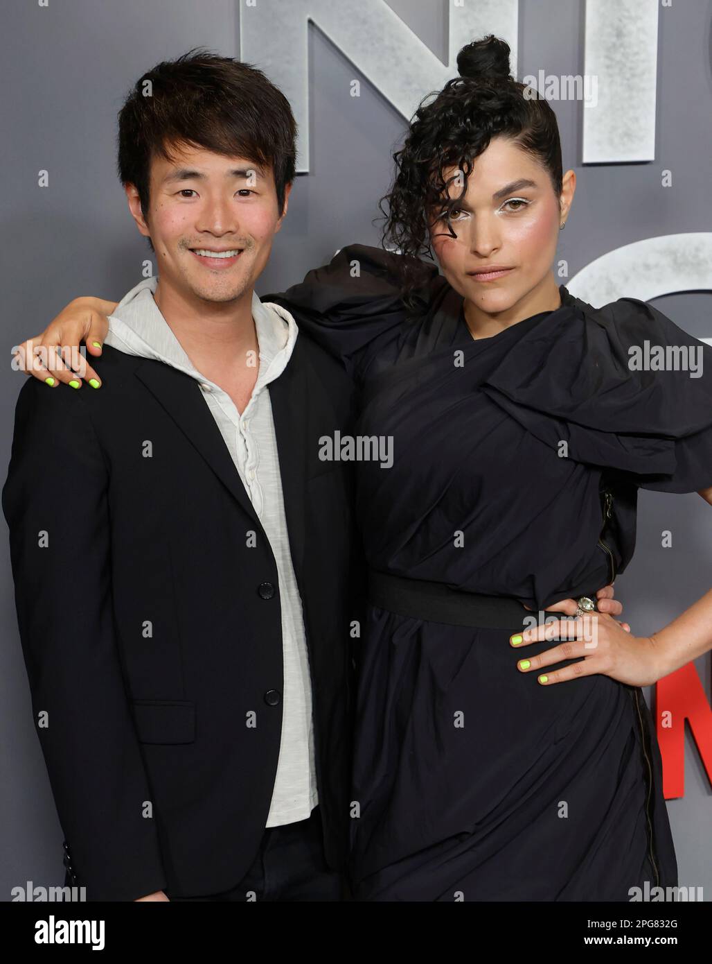 Los Angeles, Ca. 20th Mar, 2023. Christopher Larkin, Eve Harlow at The ...