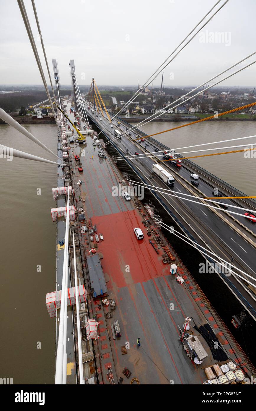 PRODUCTION - 21 March 2023, North Rhine-Westphalia, Duisburg: The new ...