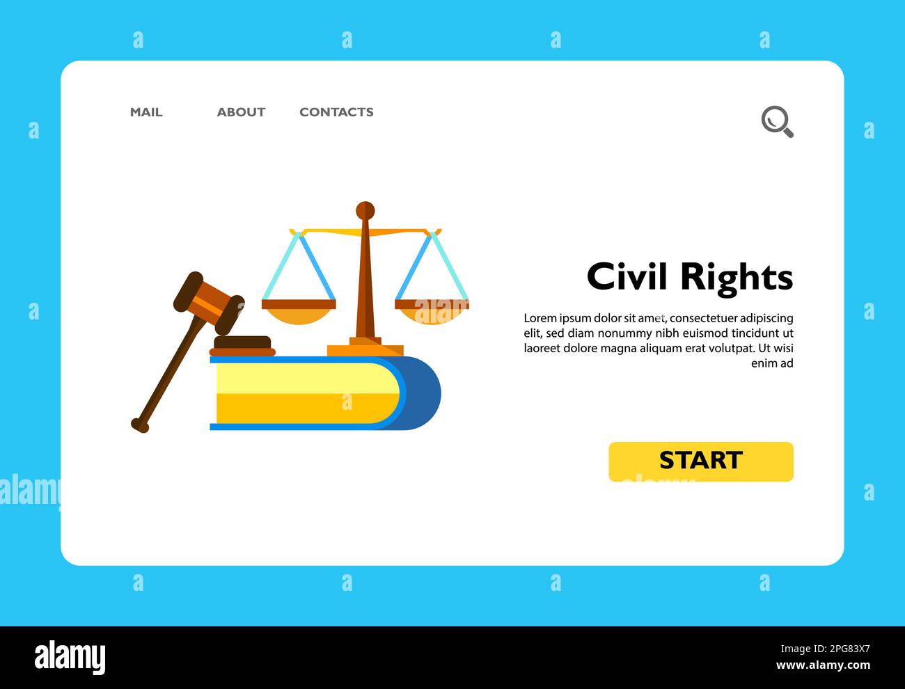 Civil Rights Icon Stock Vector Image & Art - Alamy