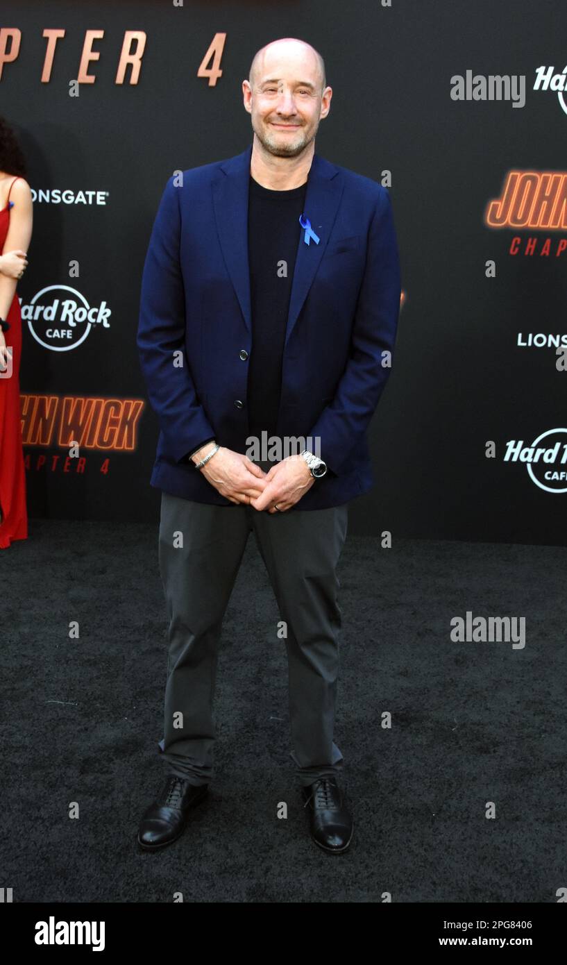 Hollywood, California, USA 20th March 2023 Screenwriter Michael Finch ...