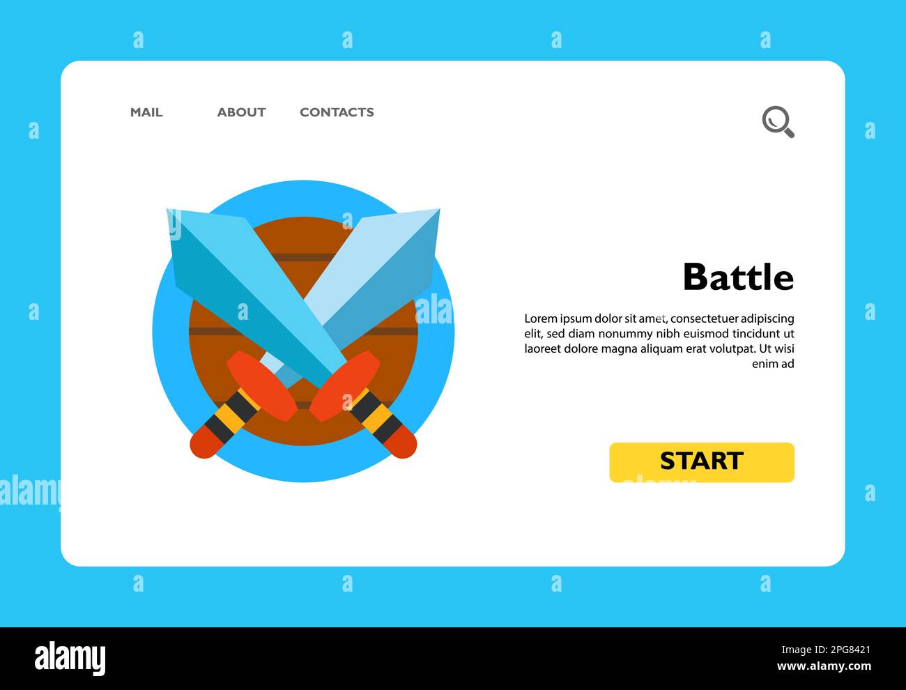 Sword war icon image Stock Vector Images - Alamy