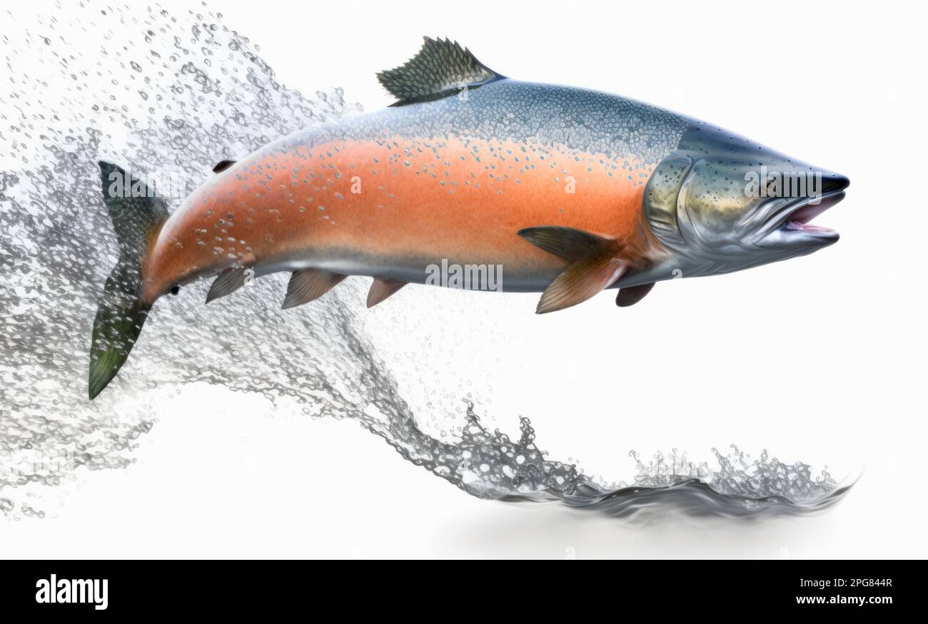 Atlantic salmon scale hi-res stock photography and images - Alamy