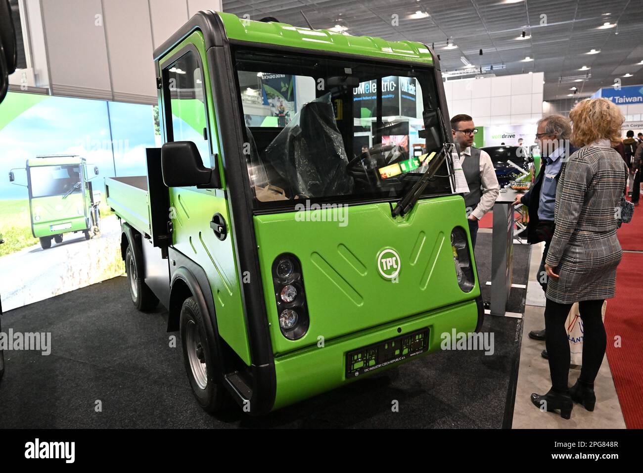 Brno, Czech Republic. 21st Mar, 2023. Electrical engineering fair Amper ...