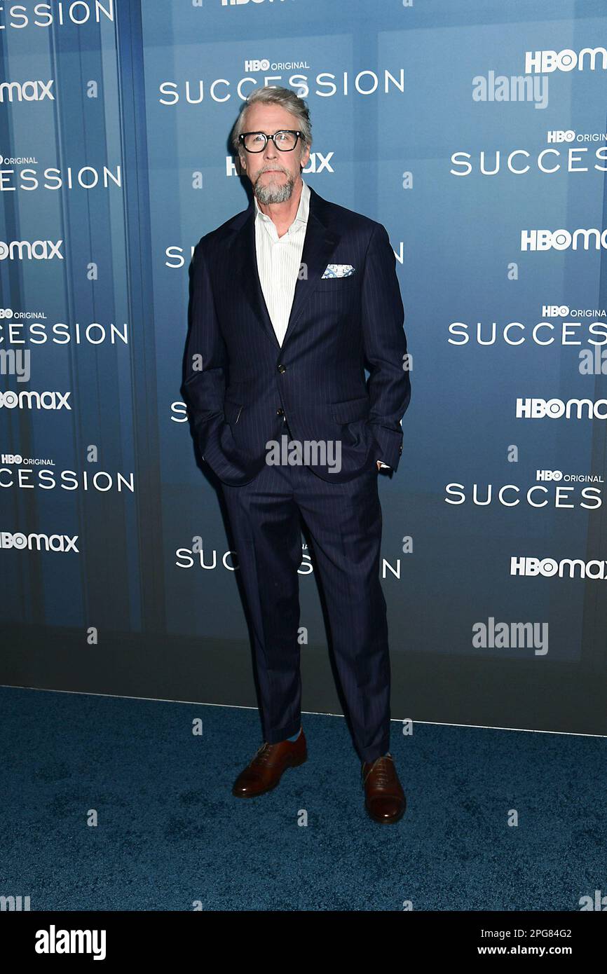 New York, USA. 20/03/2023, Alan Ruck attends HBO's "Succession" red ...
