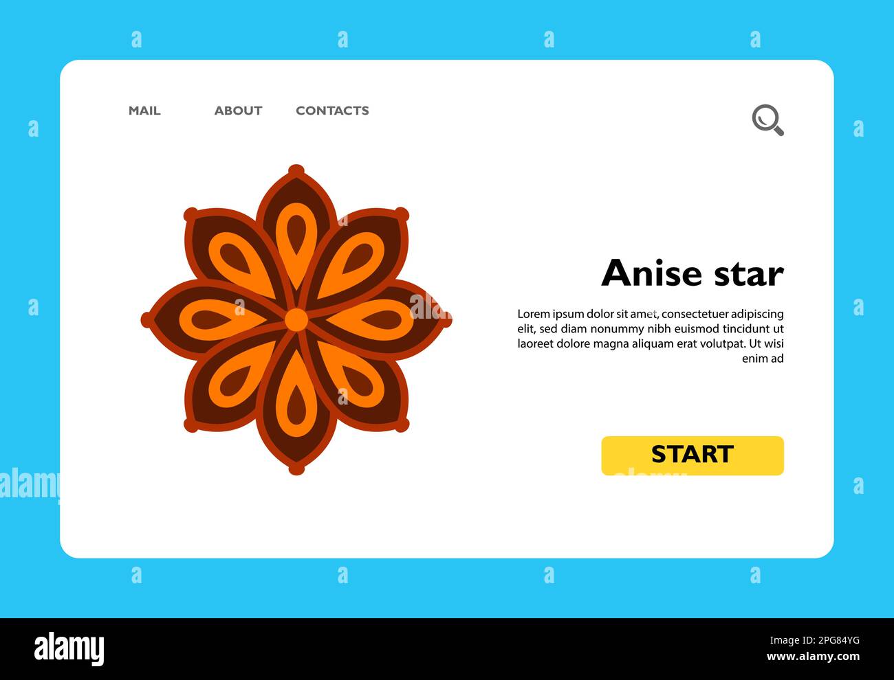 Anise star icon Stock Vector Image & Art - Alamy