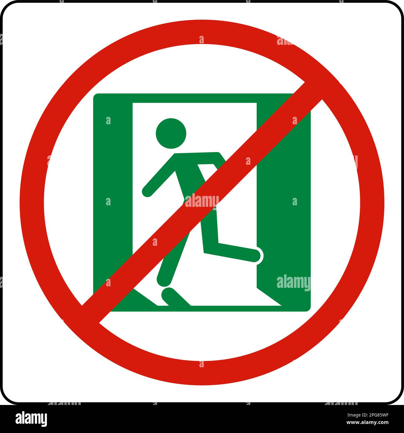 Emergency Exit Sign Symbol Emergency Exit Sign Symbol