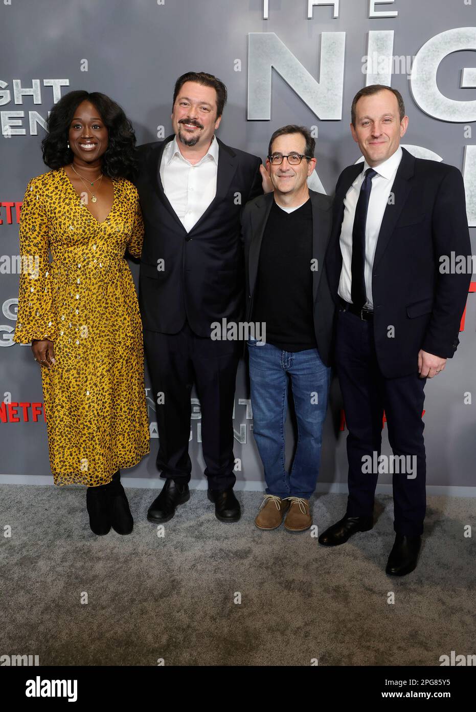 Los Angeles, Ca. 20th Mar, 2023. Nicole Tossou, James Vanderbilt, Paul ...