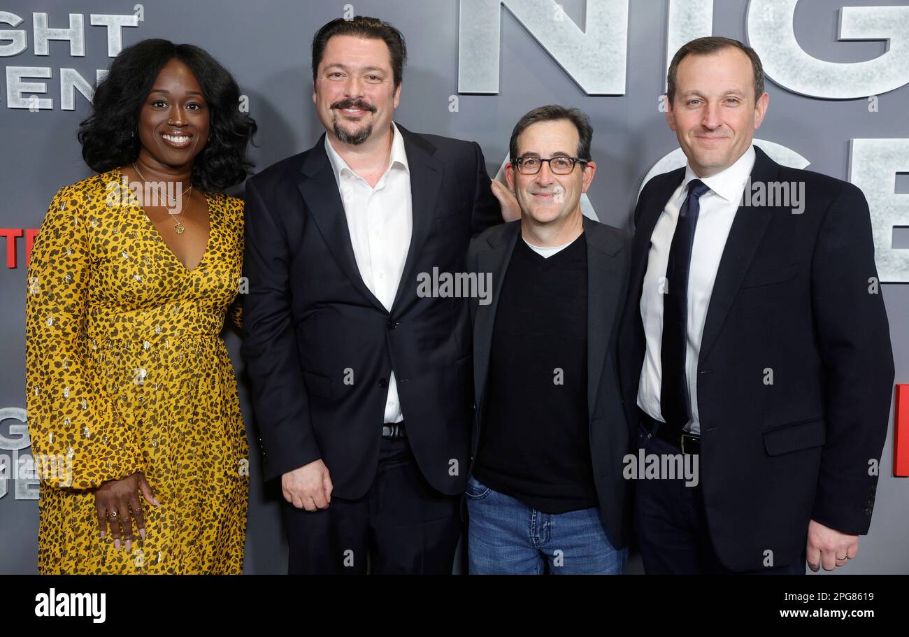 Los Angeles, Ca. 20th Mar, 2023. Nicole Tossou, James Vanderbilt, Paul ...