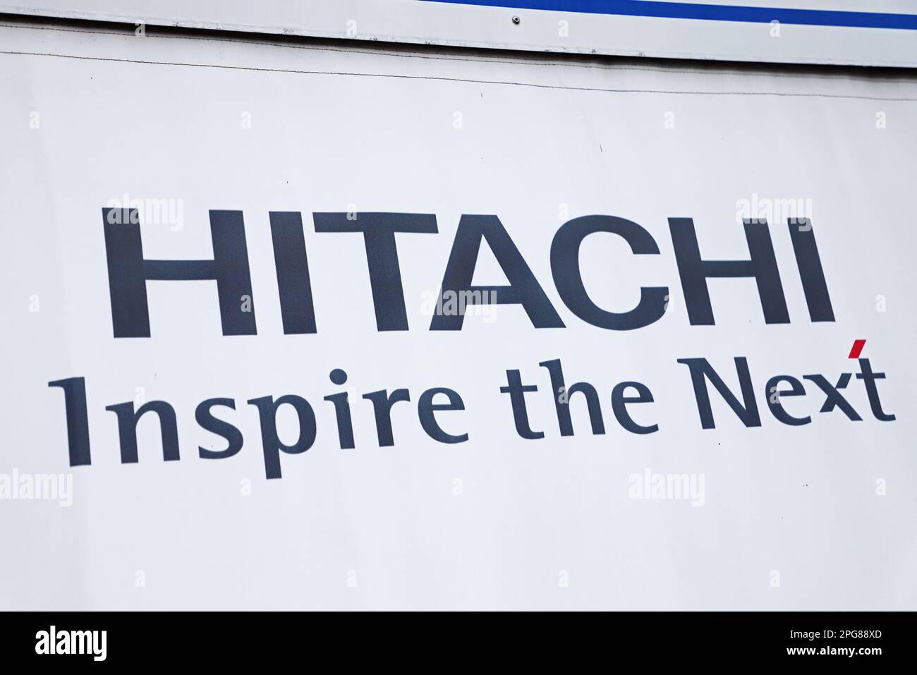 Signs and symbols, Hitachi Stock Photo - Alamy