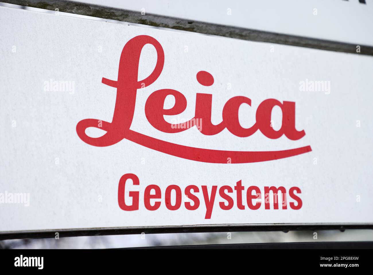 Signs and symbols, Leica Geosystems Stock Photo - Alamy