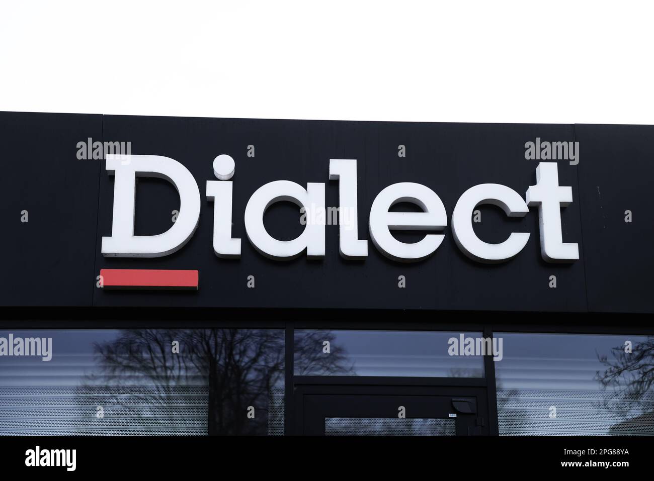 Signs and symbols, Dialect Stock Photo - Alamy