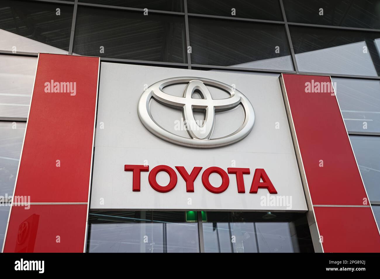 Signs and symbols, Toyota Stock Photo - Alamy
